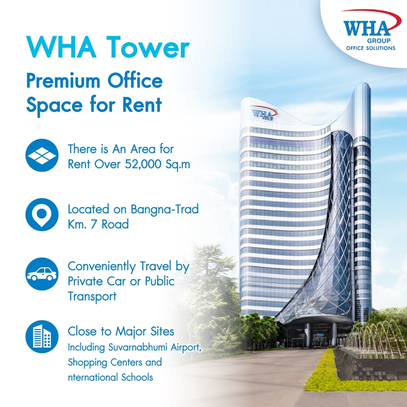 WHA Tower Premium Office Space for Rent | WHA Group